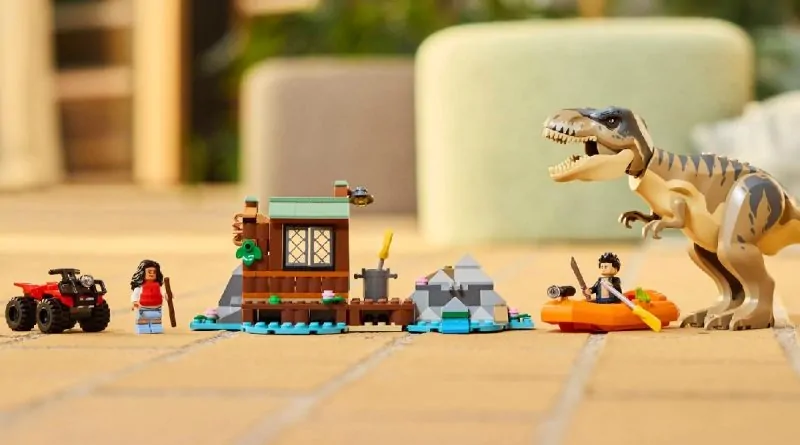 Ovo de Páscoa engenhoso é visto em LEGO Jurassic World: Renascimento