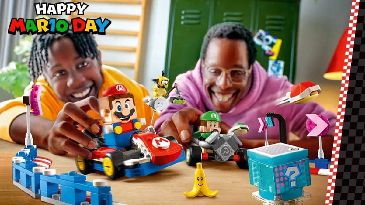 LEGO Mario Day 2025 incluirá pontos LEGO Insiders em dobro