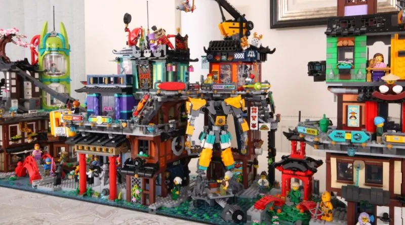 Every LEGO NINJAGO City set from 2017 to 2025 combined