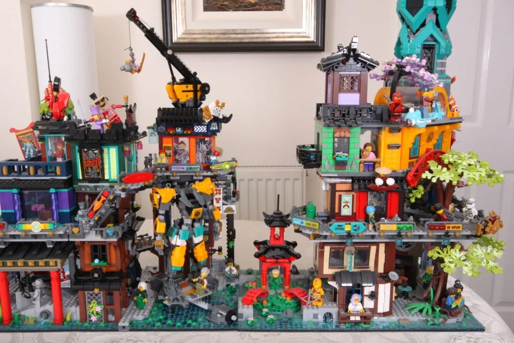 Every LEGO NINJAGO City set from 2017 to 2025 combined