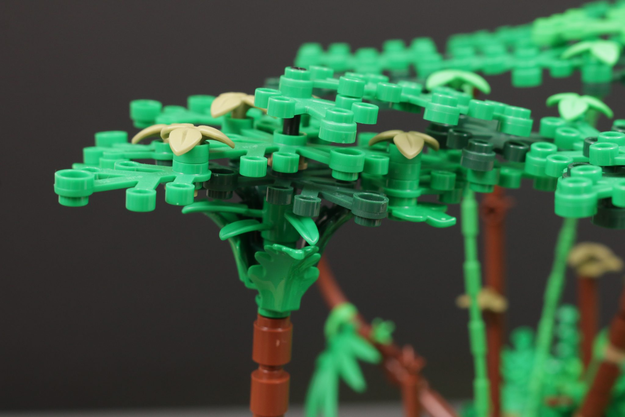 How to build a LEGO jungle – composition and lighting