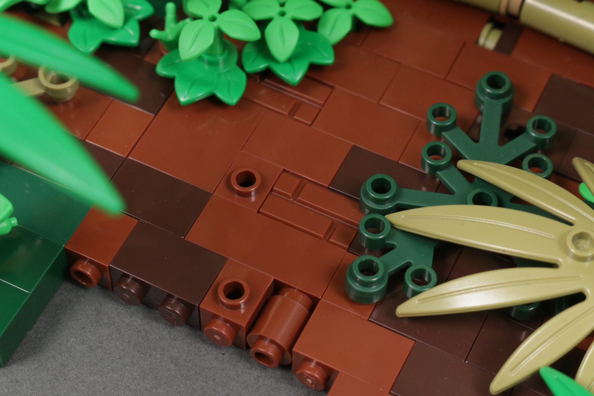 How to build a LEGO jungle – composition and lighting