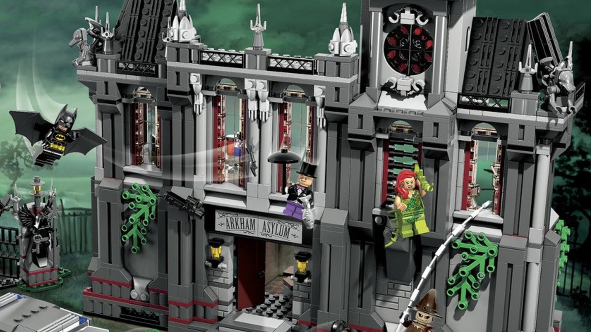 LEGO DC Arkham Asylum piece count points toward modular set - Brick ...