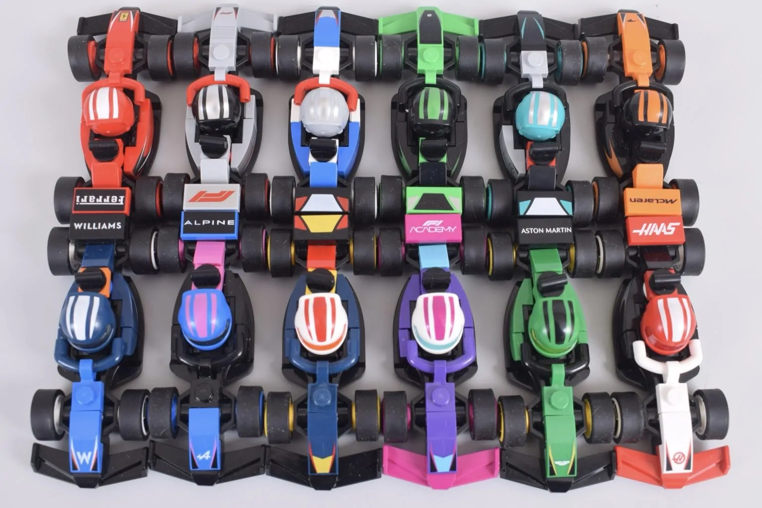 All 12 LEGO 71049 F1 Collectible Race Cars in review