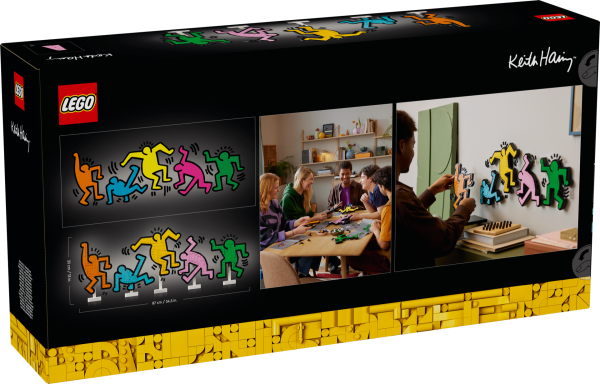 LEGO Art 31216 Keith Haring Dancing Figures revealed