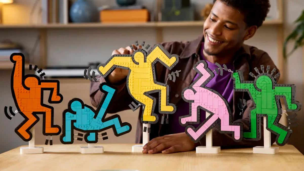 LEGO ArtO set de Keith Haring é o sucesso inesperado de 2025