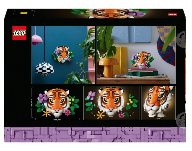 LEGO Art 31217 The Fauna Collection: Tiger revealed