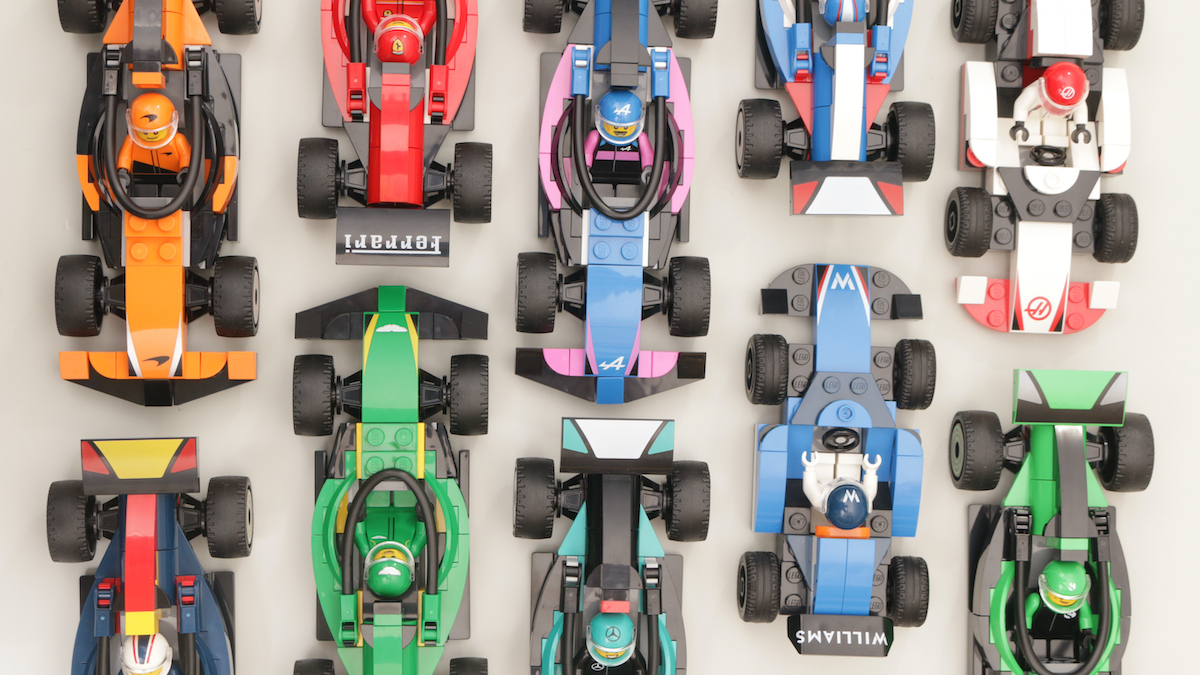 Comparing all 10 teams across the LEGO City Formula 1 cars - Brick Fanatics