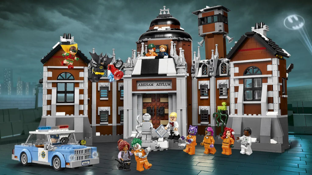 LEGO Arkham Asylum sticker teases the next modular building