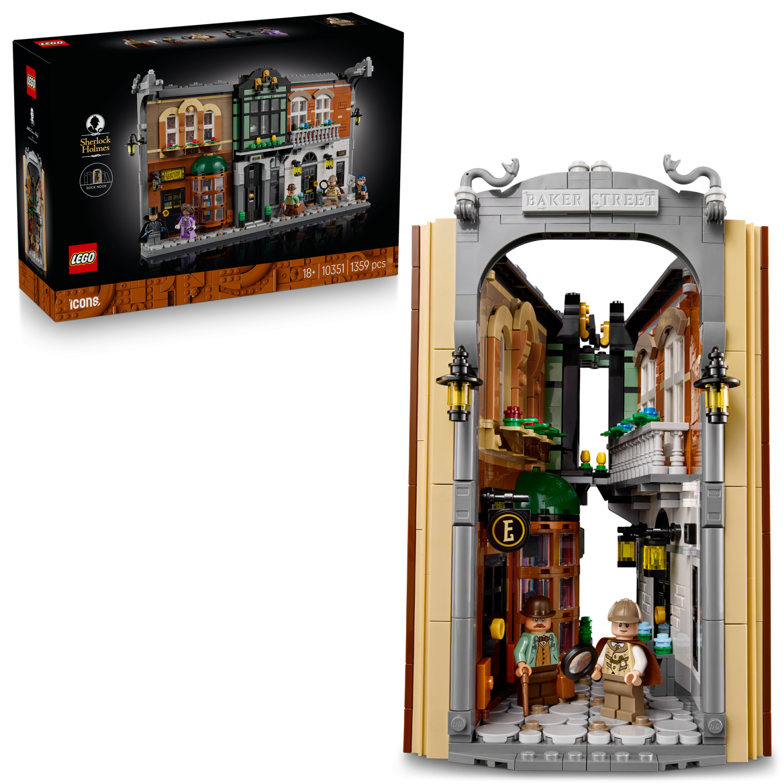 LEGO Icons 10351 Sherlock Holmes Book Nook officially revealed