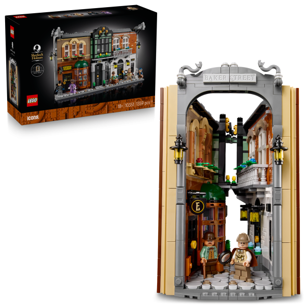 LEGO Icons 10351 Sherlock Holmes Book Nook officially revealed