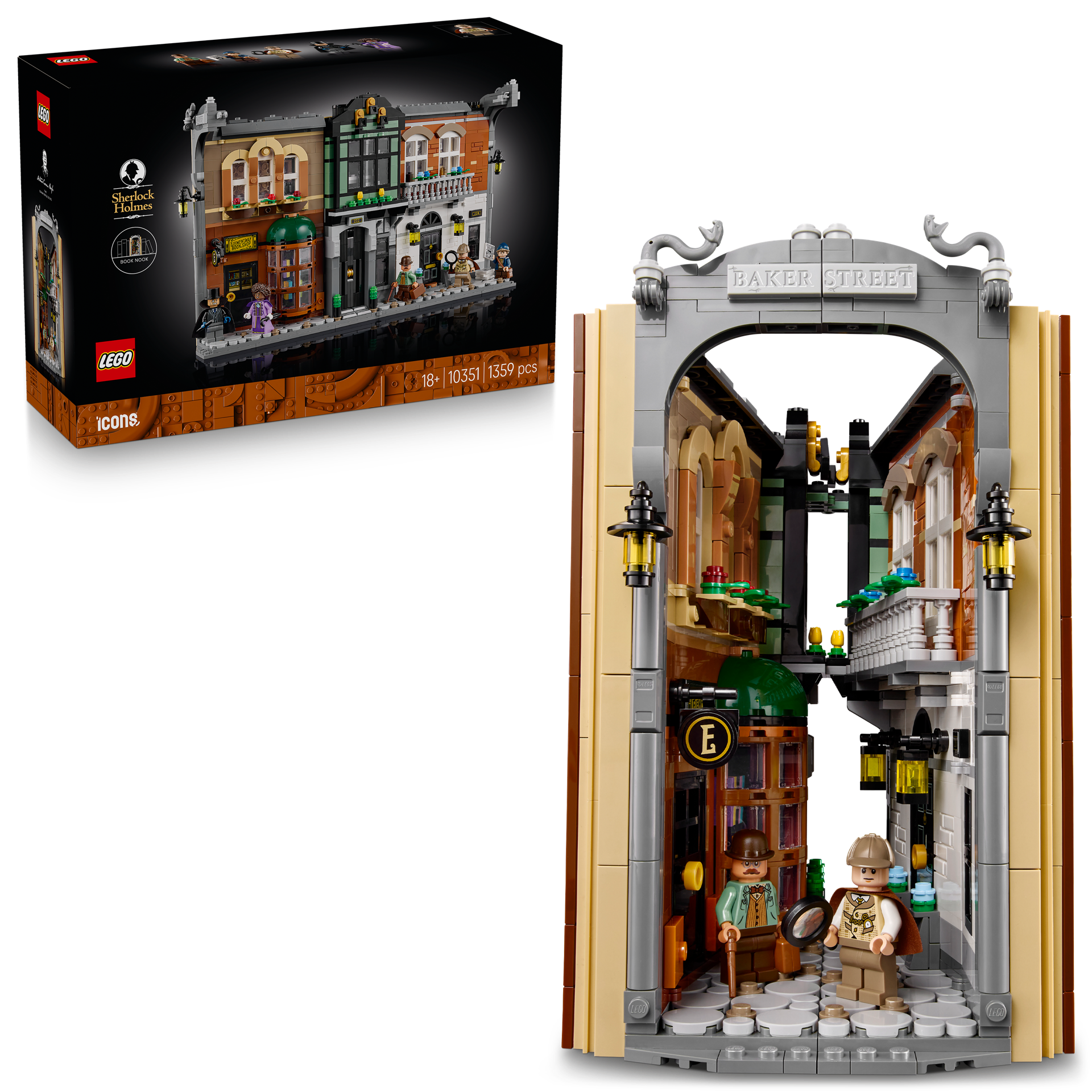 LEGO Icons 10351 Sherlock Holmes Book Nook officially revealed