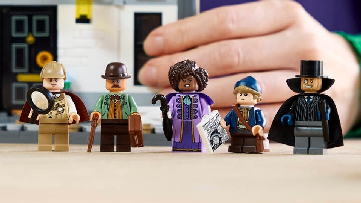 Un regard plus approfondi sur les figurines Sherlock Holmes de LEGO Icons
