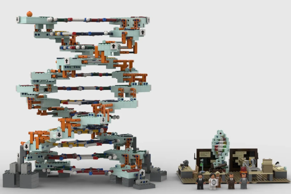 LEGO Ideas DNA 2.0 Double Helix History cracks the 10K code
