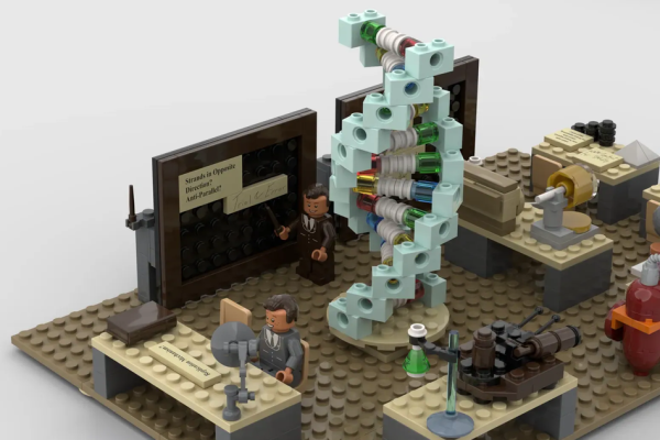 LEGO Ideas DNA 2.0 Double Helix History cracks the 10K code