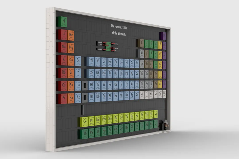KLOCKI LEGO Ideas Periodic Table of the Elements cracks 10K formula
