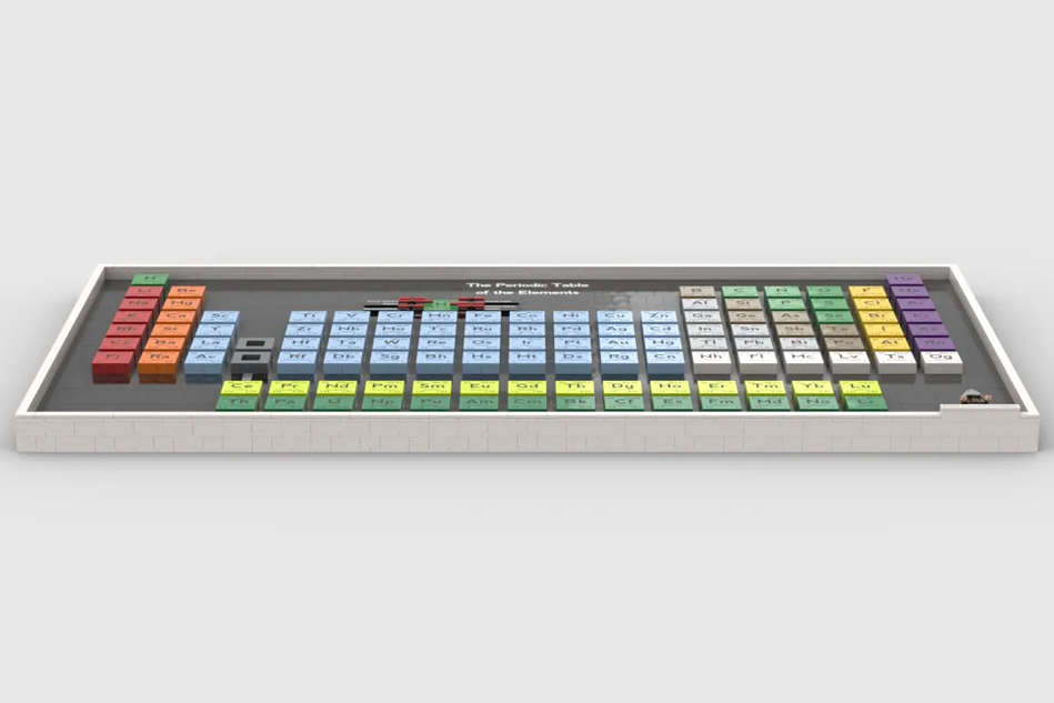 LEGO Ideas Periodic Table of the Elements cracks 10K formula