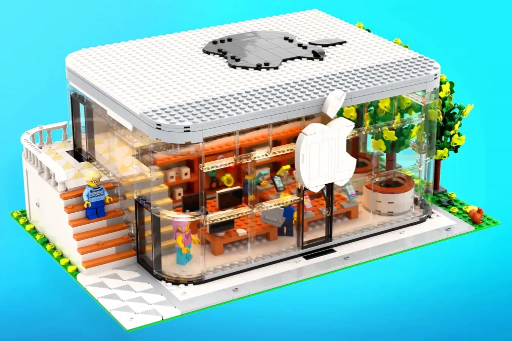 Apple Store projekts paver ceļu LEGO Ideas noteikt