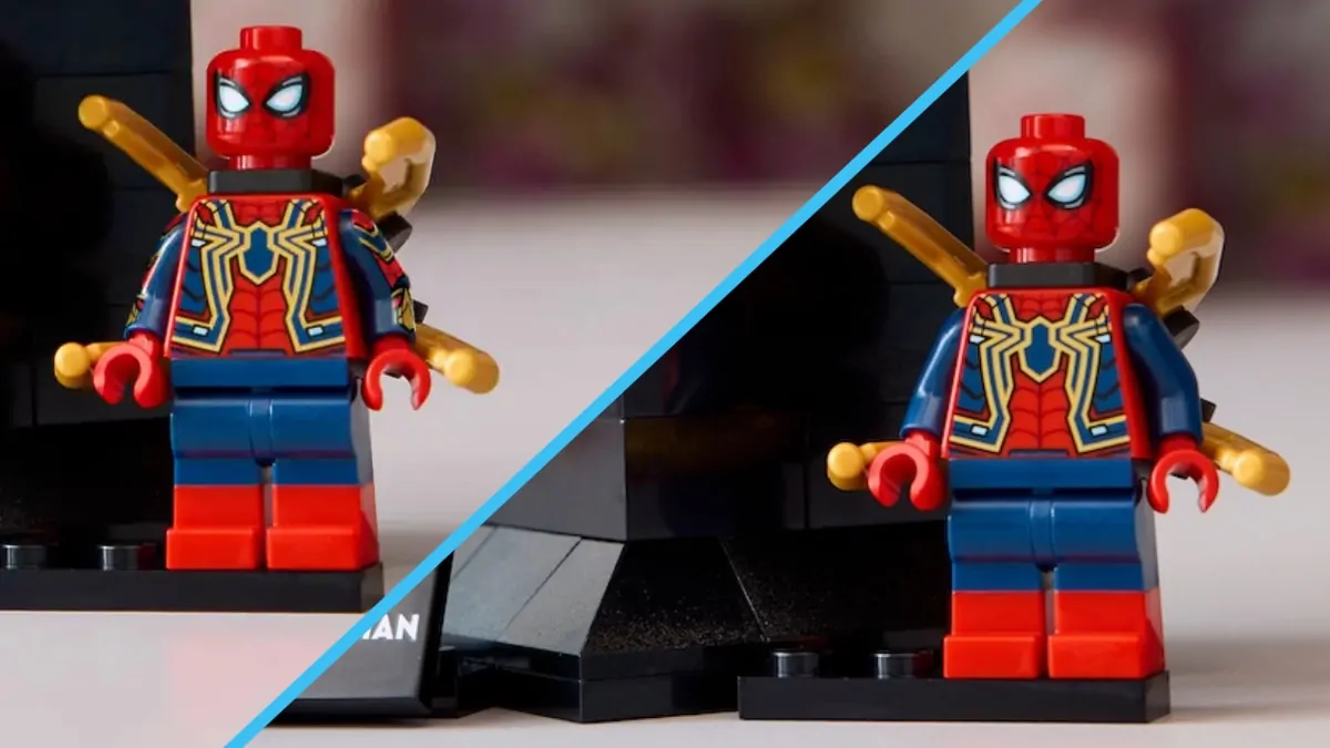 Nouveau fer LEGO Spider-Man les images confirment la minifigurine exclusive