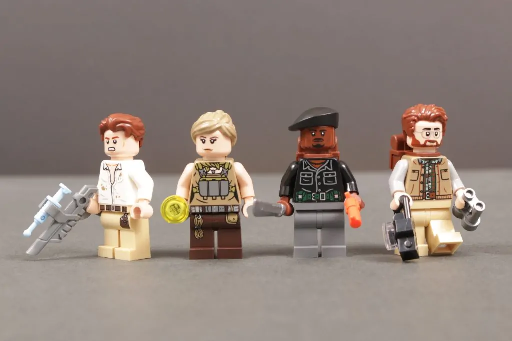 New LEGO Jurassic World sets are matches for minifigure makers