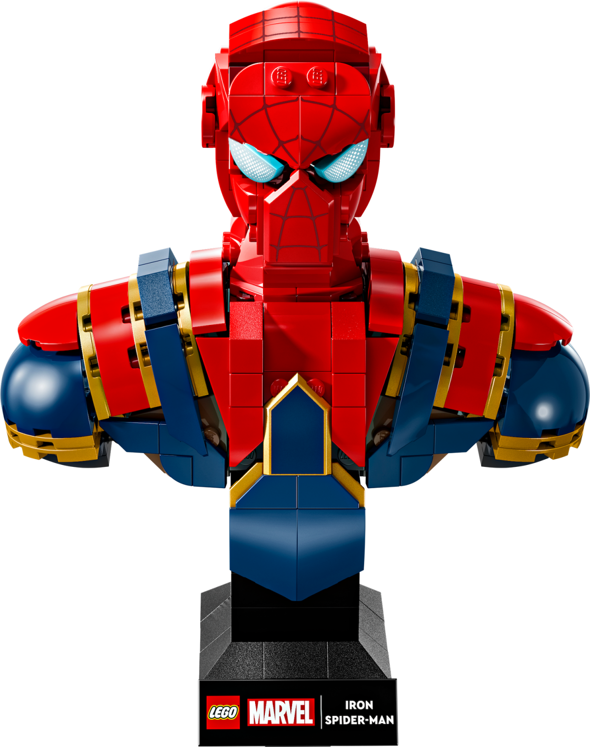 Novo LEGO Marvel Bustos do Homem de Ferro e do Aranha de Ferro revelados