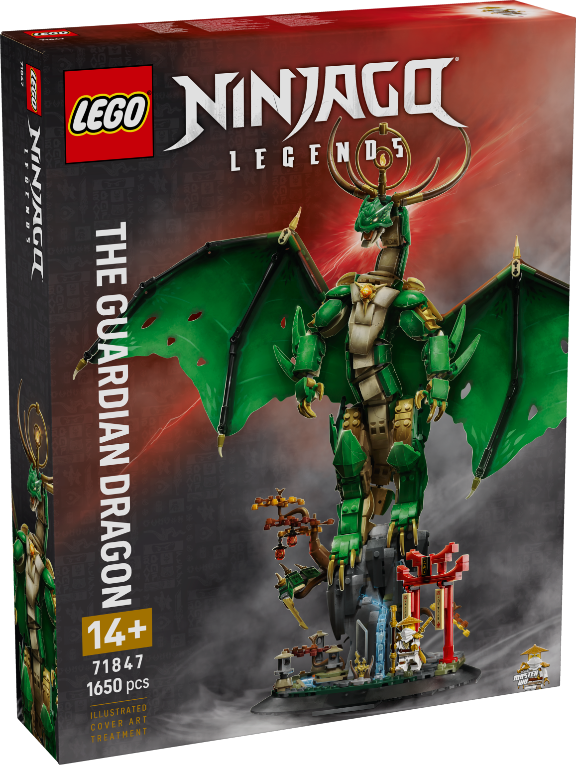 Three new LEGO NINJAGO 2025 display sets revealed