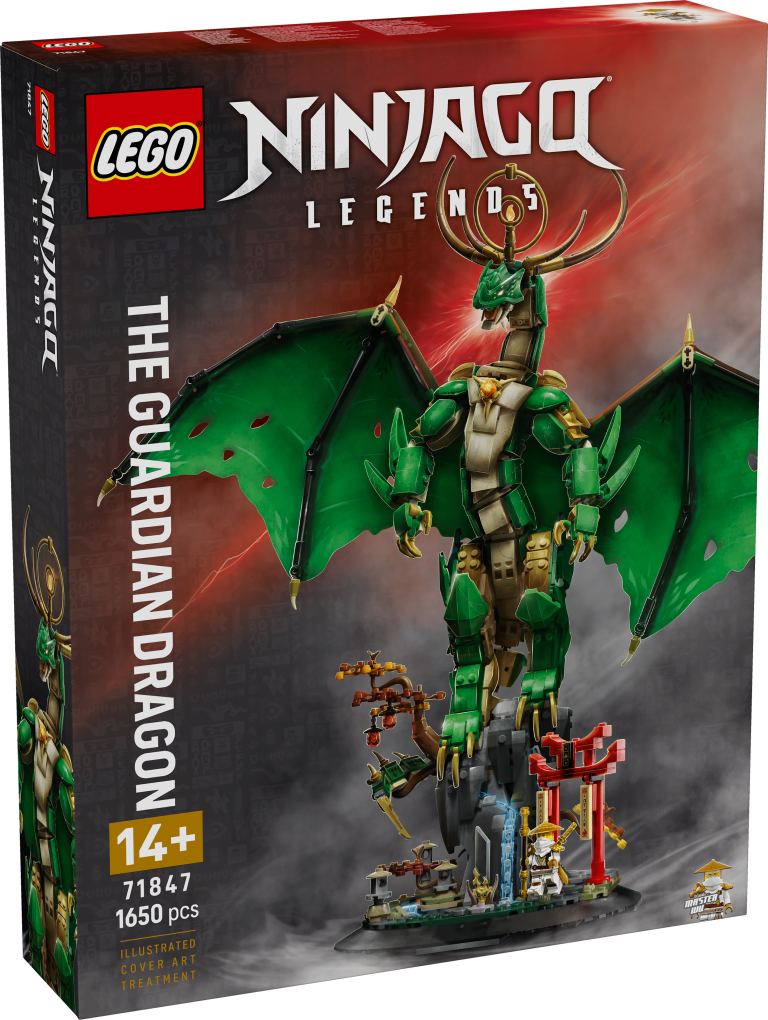 Three new LEGO NINJAGO 2025 display sets revealed