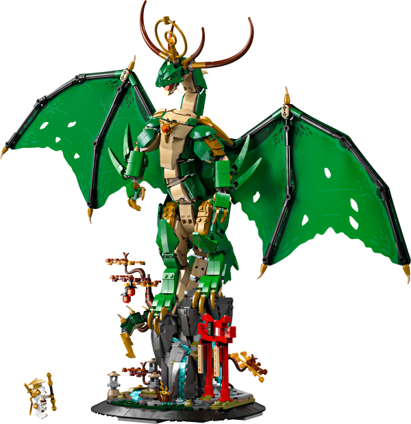 Three new LEGO NINJAGO 2025 display sets revealed