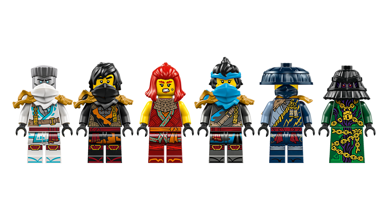 Three new LEGO NINJAGO 2025 display sets revealed
