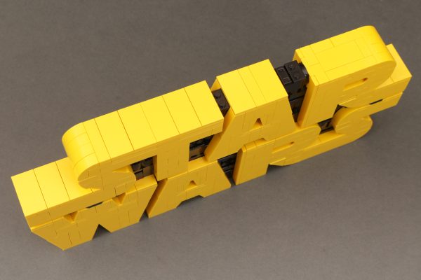 LEGO Star Wars 75407 Brick-Built Star Wars Logo review
