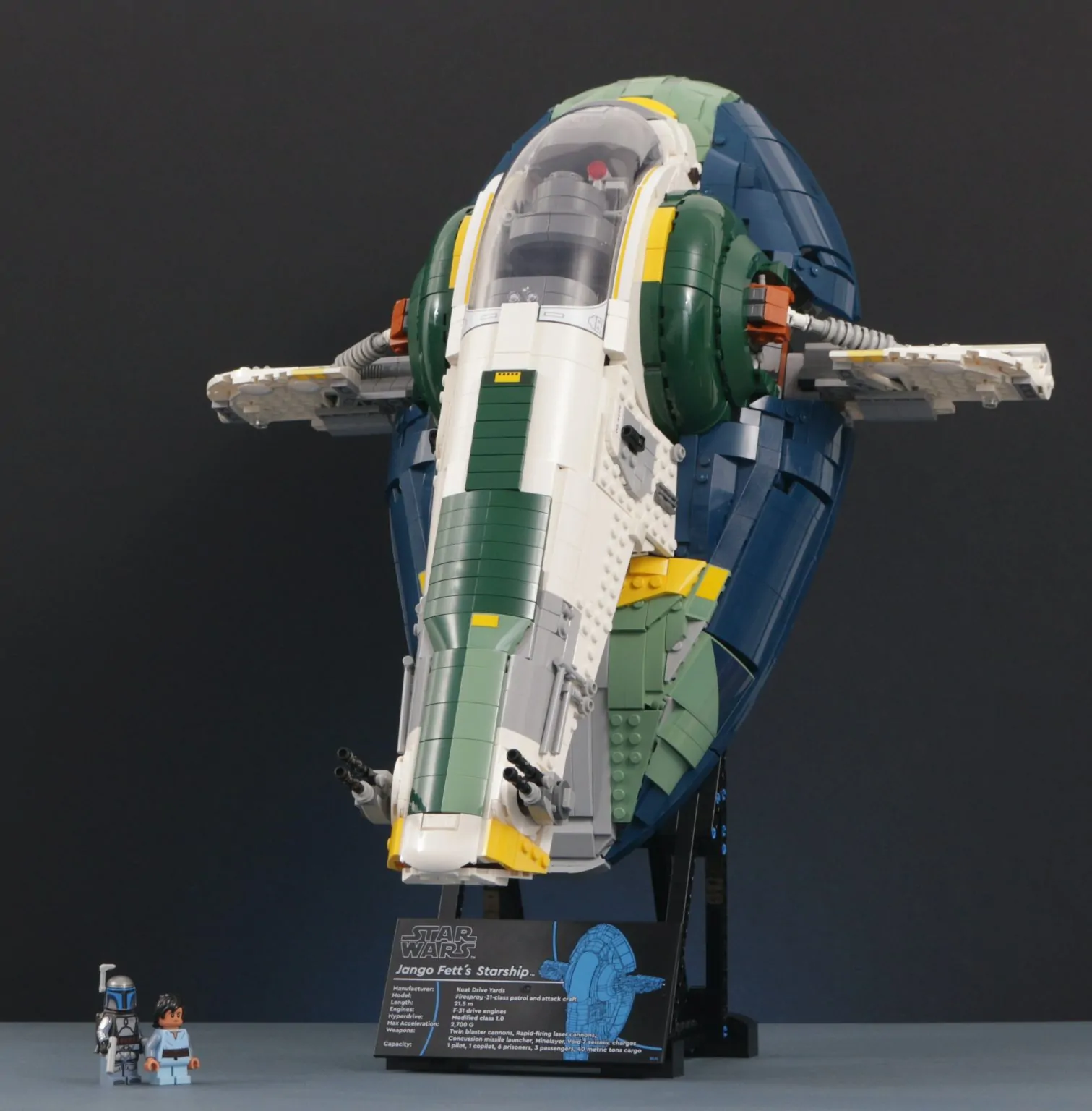 LEGO Star Wars 75409 Jango Fett’s Firespray-Class Starship