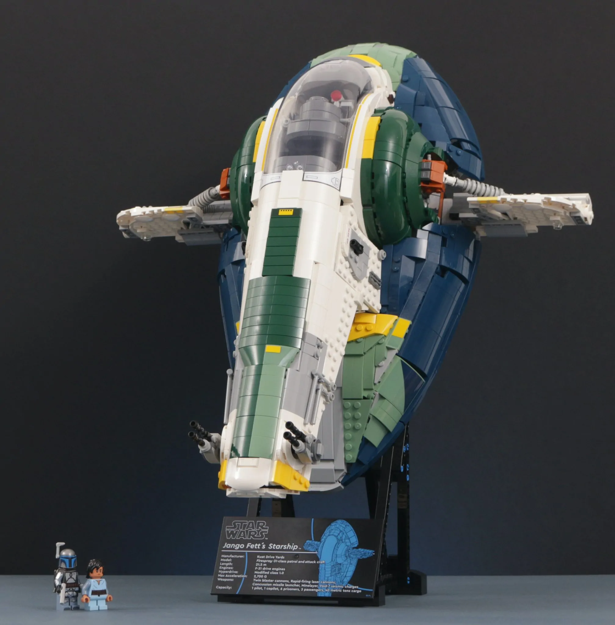 LEGO Star Wars 75409 Jango Fett’s Firespray-Class Starship