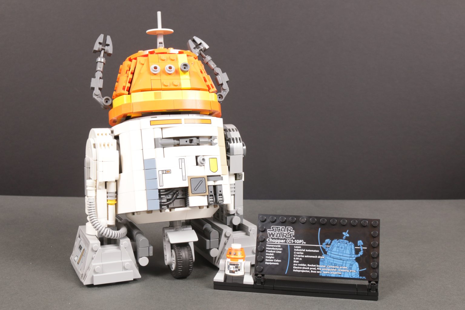 LEGO Star Wars 75416 Chopper (C1-10P) review