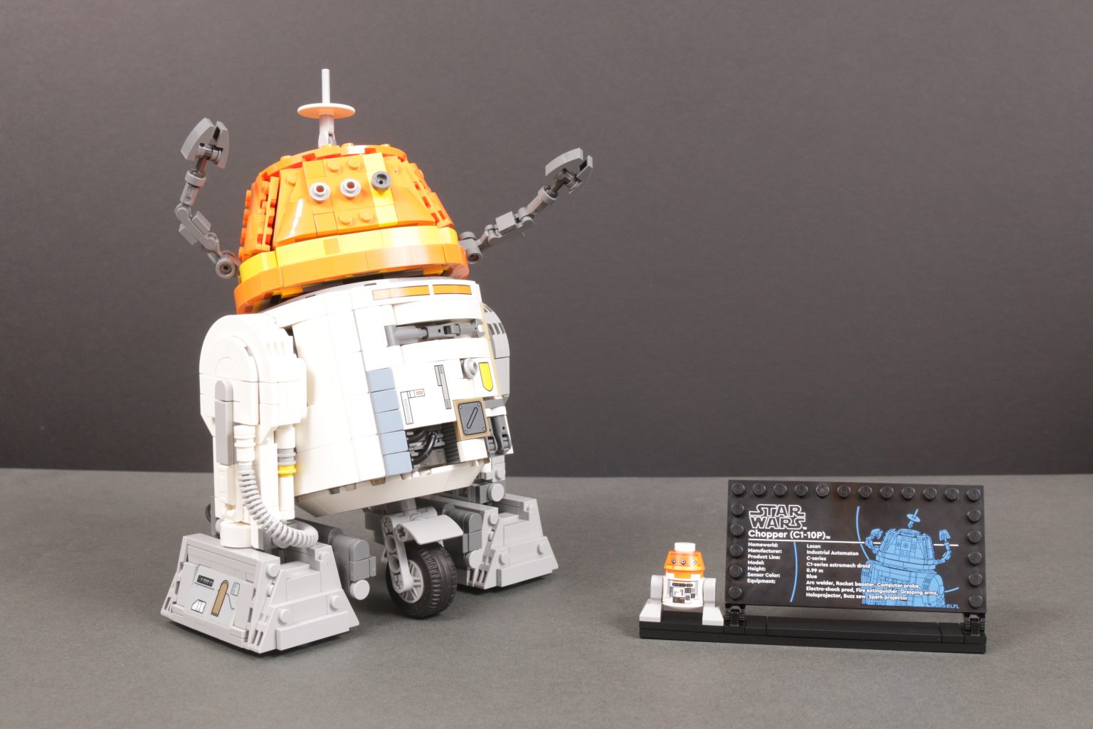 LEGO Star Wars 75416 Chopper (C1-10P) review