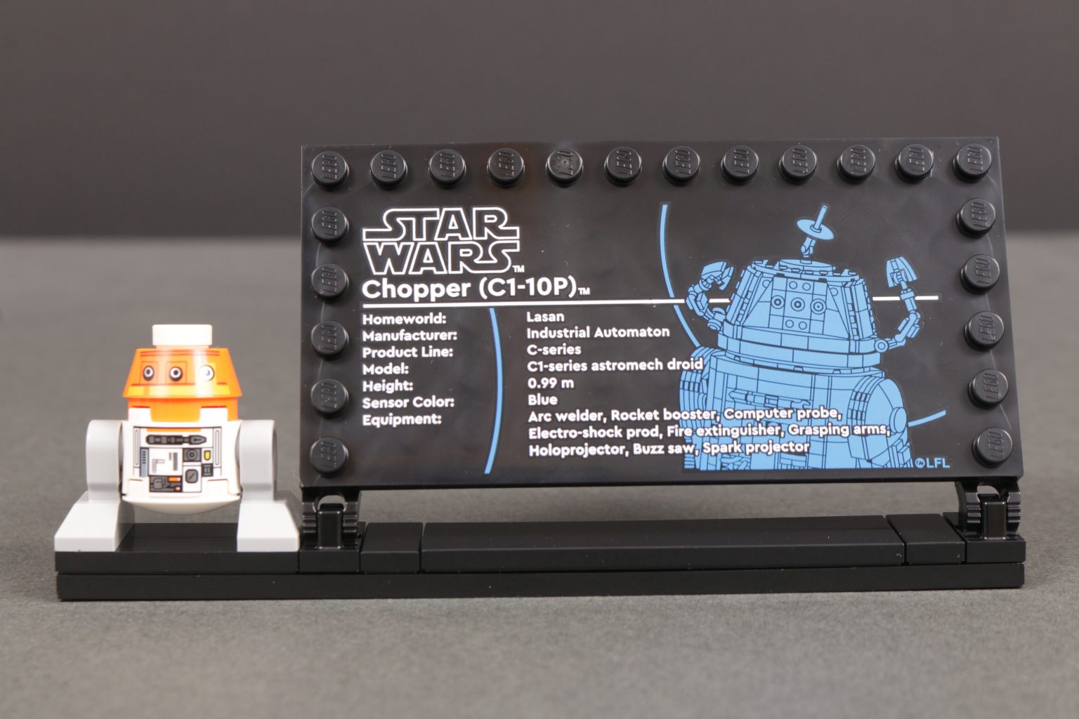 LEGO Star Wars 75416 Chopper (C1-10P) review