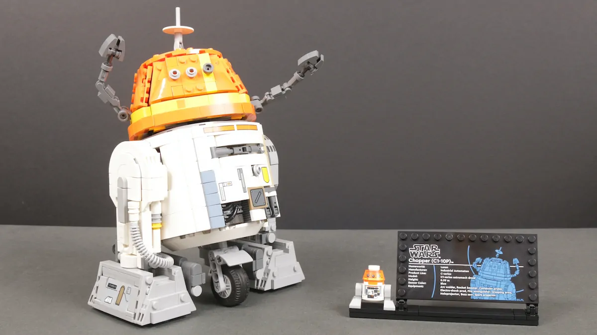 LEGO Star Wars 75416 Chopper (C1-10P) review
