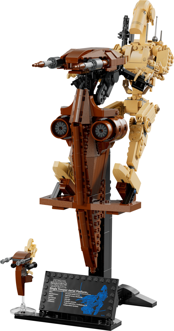 New LEGO Star Wars 75428 Battle Droid with STAP revealed