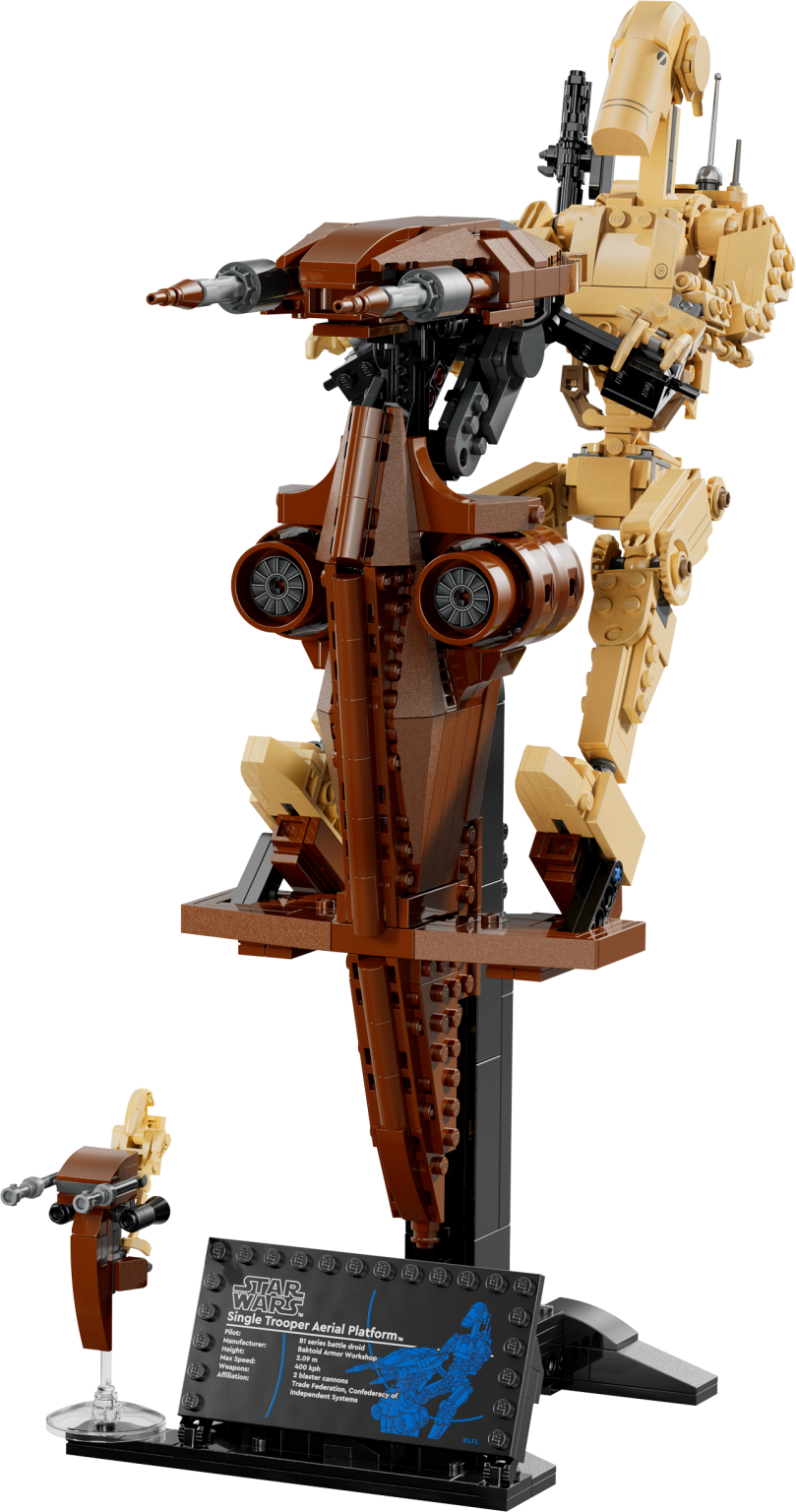 New LEGO Star Wars 75428 Battle Droid with STAP revealed
