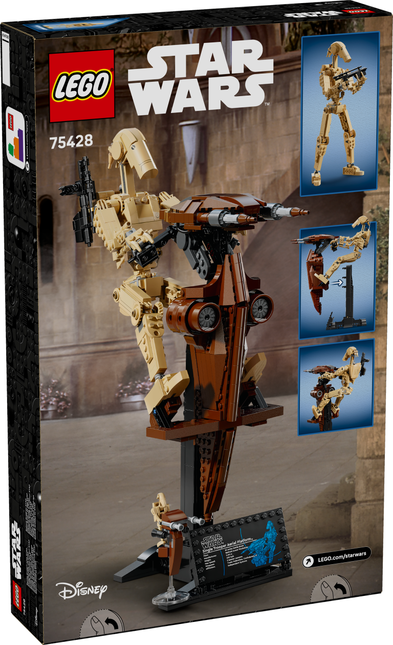 New LEGO Star Wars 75428 Battle Droid with STAP revealed
