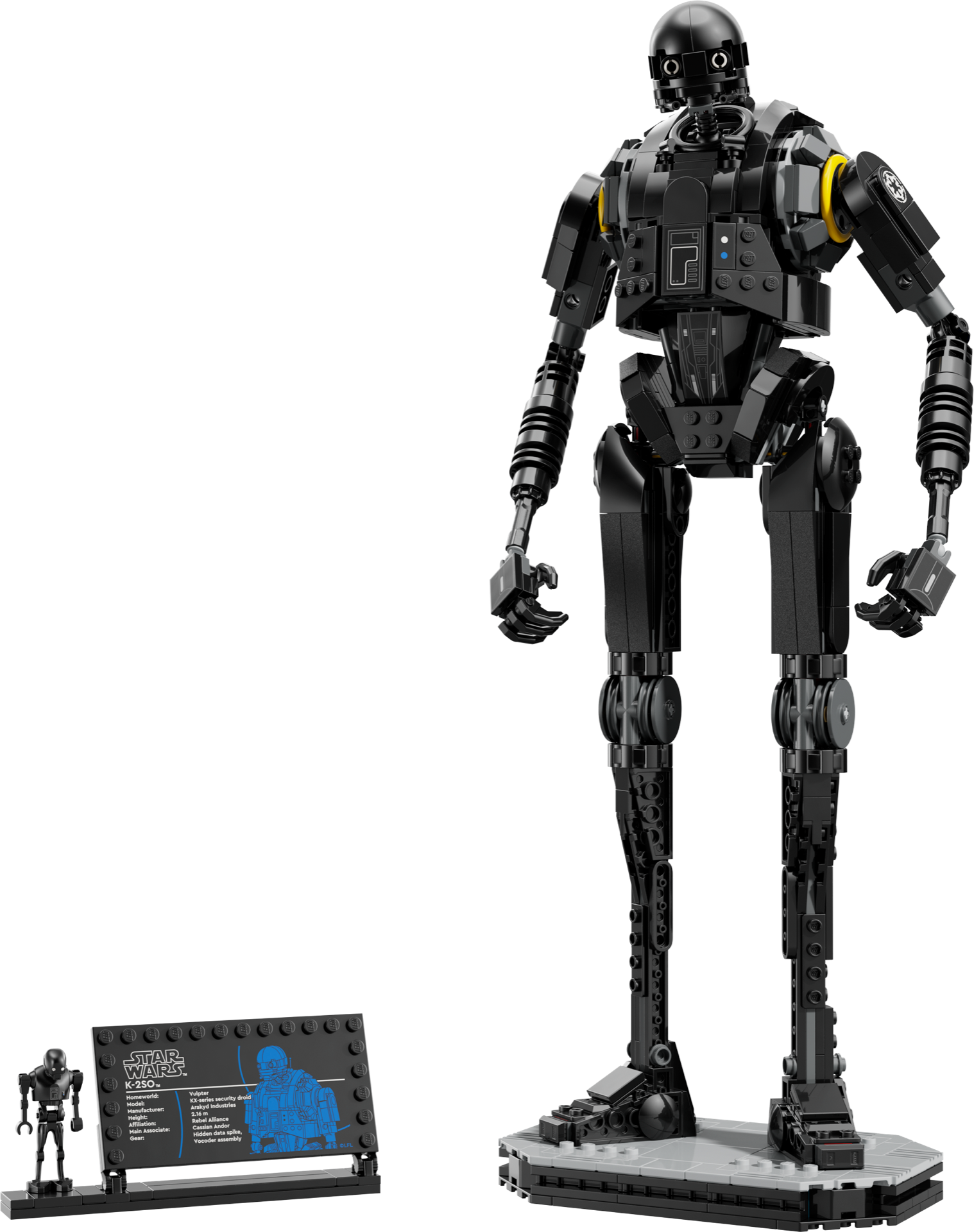 LEGO Star Wars 75434 K-2SO officially unveiled in full