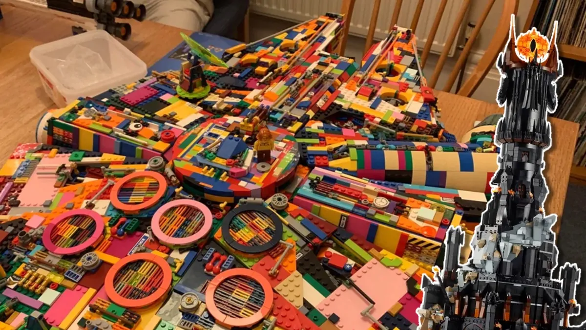 Los fans de LEGO El Señor de los Anillos levanten su halcón basura