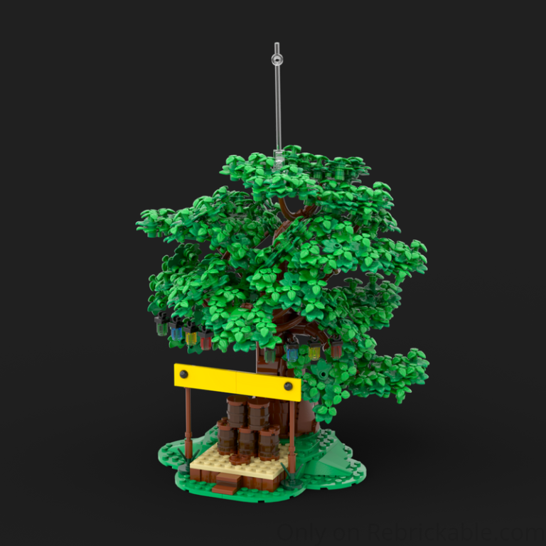 How to build better trees for LEGO 10354 The Shire