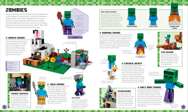 LEGO Minecraft Visual Dictionary exclusive minifigure revealed