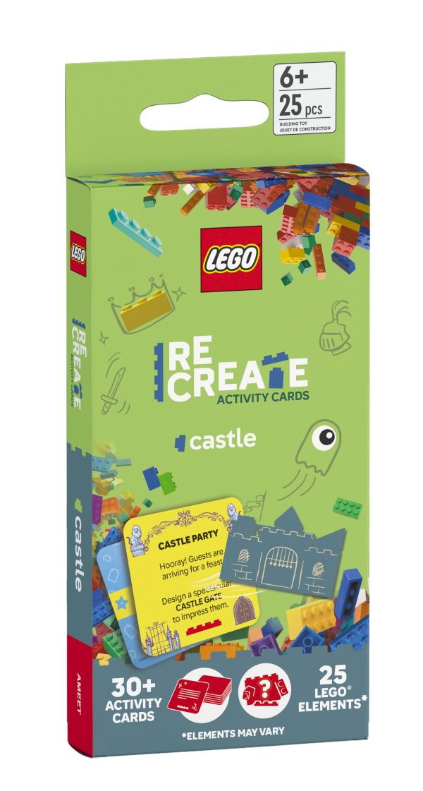 Six new LEGO ReBuild Activity Cards welcome NINJAGO and City