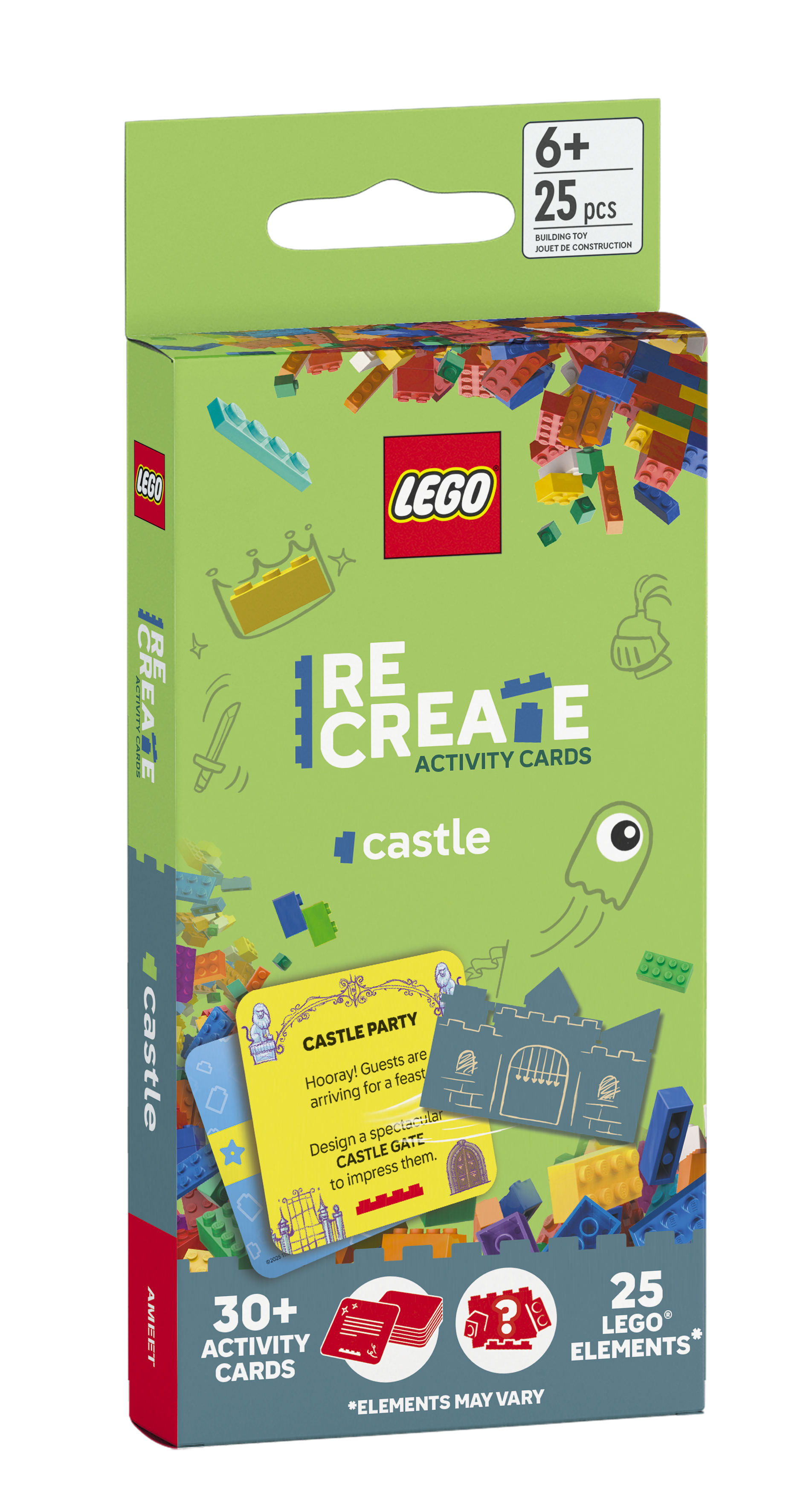 Six new LEGO ReBuild Activity Cards welcome NINJAGO and City