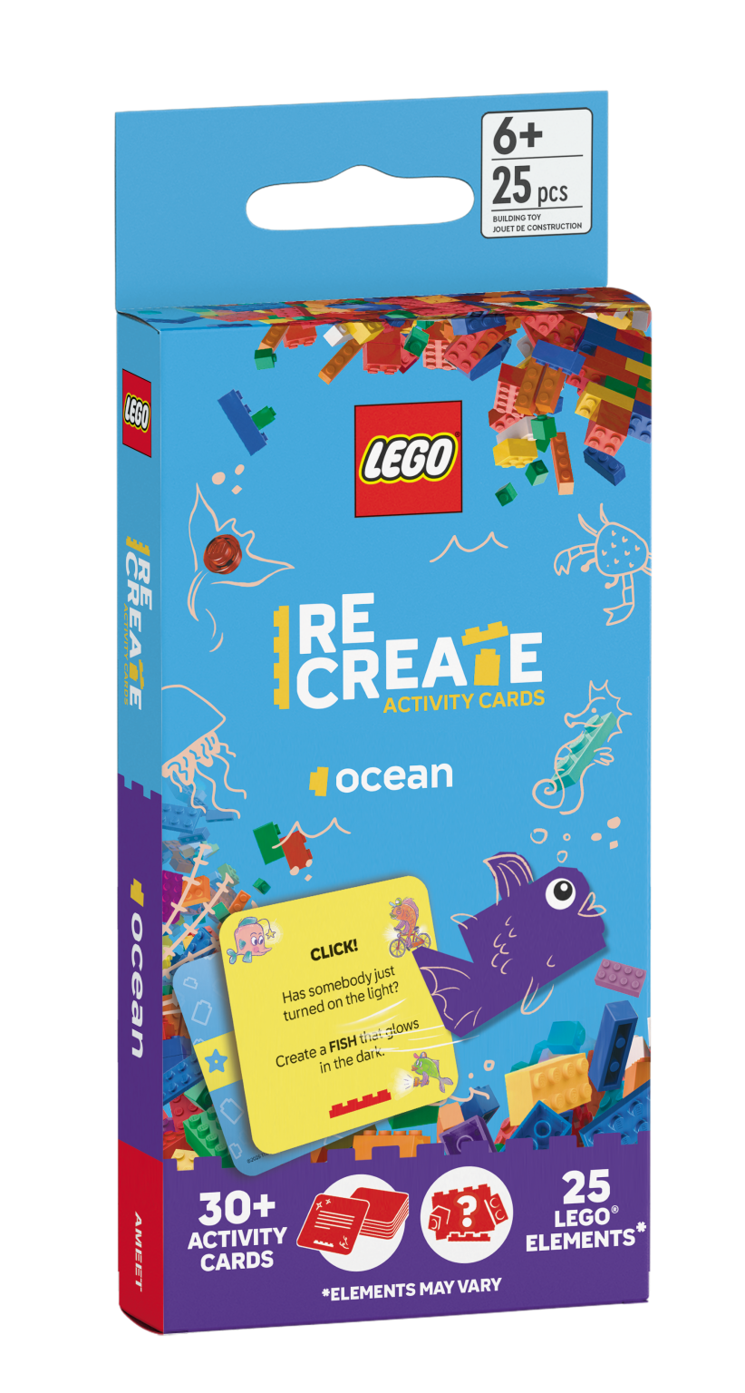 Six new LEGO ReBuild Activity Cards welcome NINJAGO and City