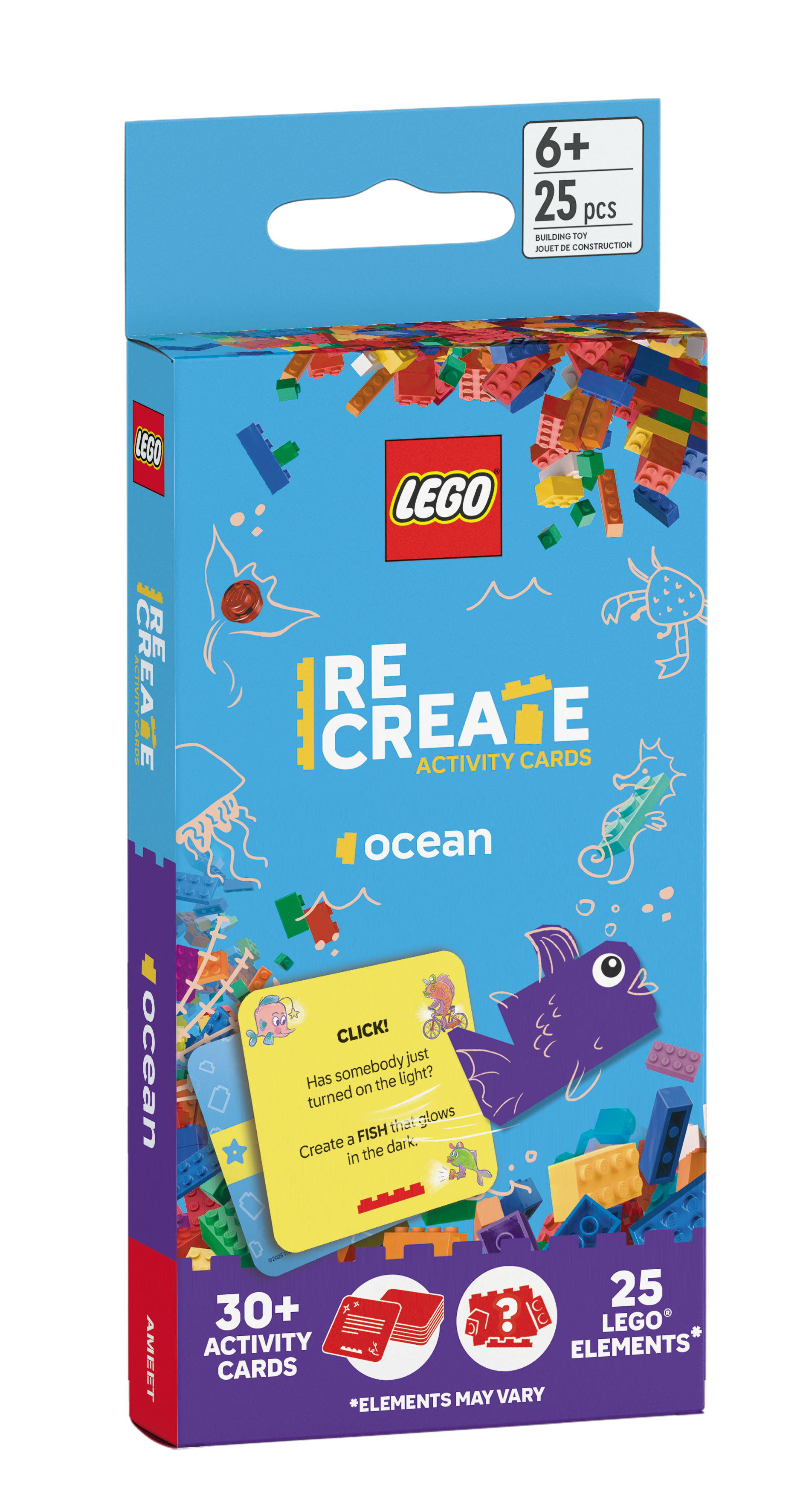 Six new LEGO ReBuild Activity Cards welcome NINJAGO and City