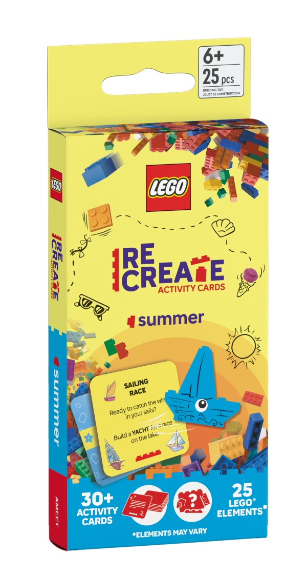 Six new LEGO ReBuild Activity Cards welcome NINJAGO and City