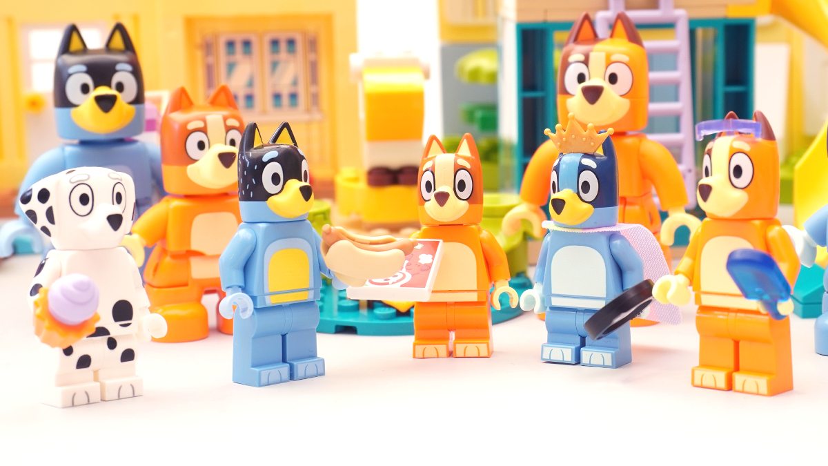 'This set is bonkers!' – kids review LEGO Bluey sets