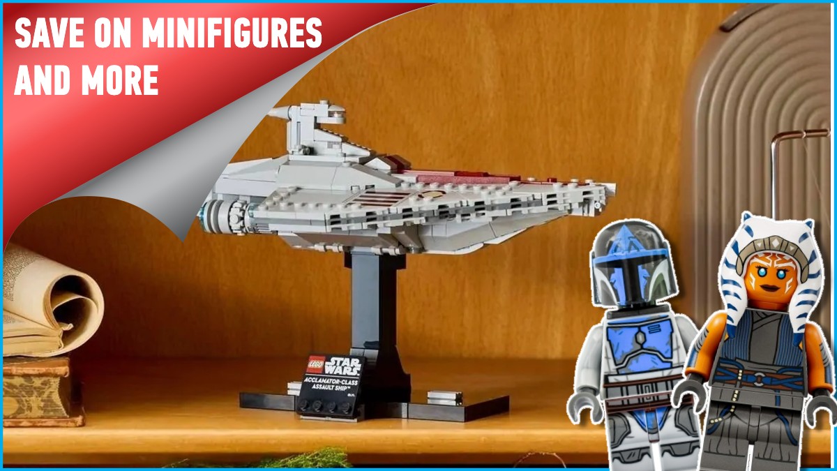 Save on LEGO Star Wars minifigures in Jedinet's May the 4th sale